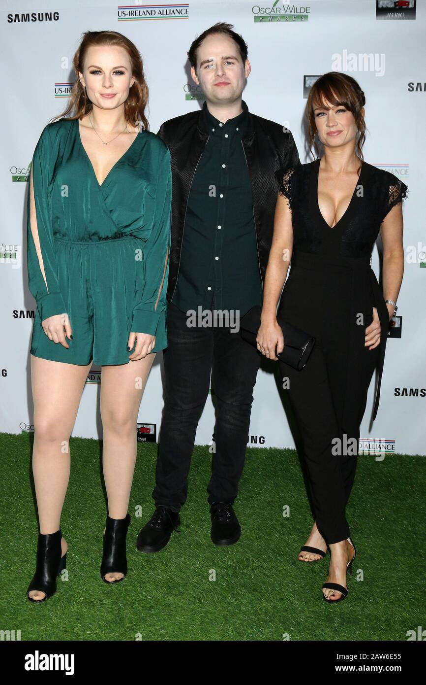 February 6, 2020, Los Angeles, USA: The Rua Band, Roseanna Brown ...