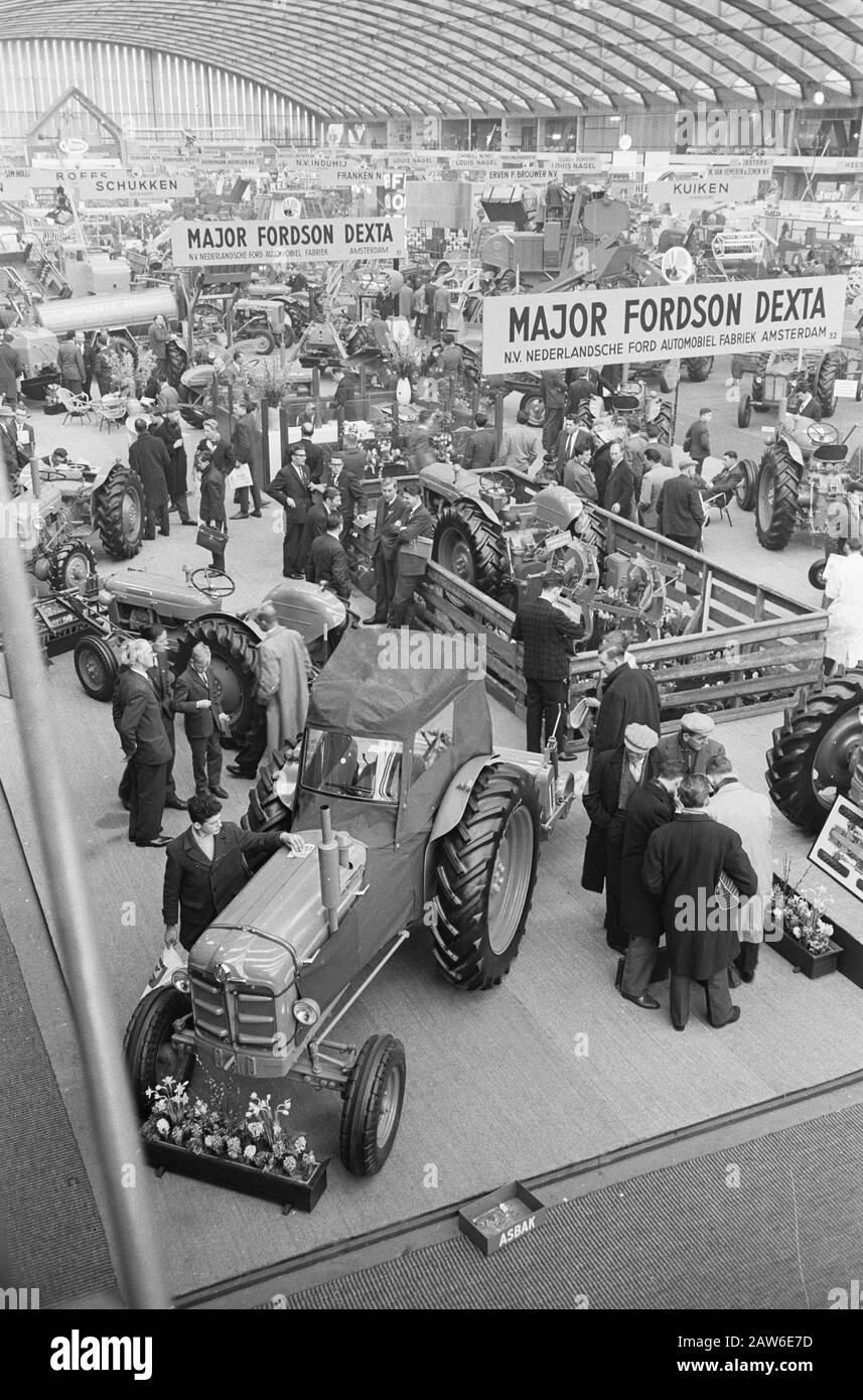 Agricultural Exhibition in the RAI building. Overview Date: January 22 ...