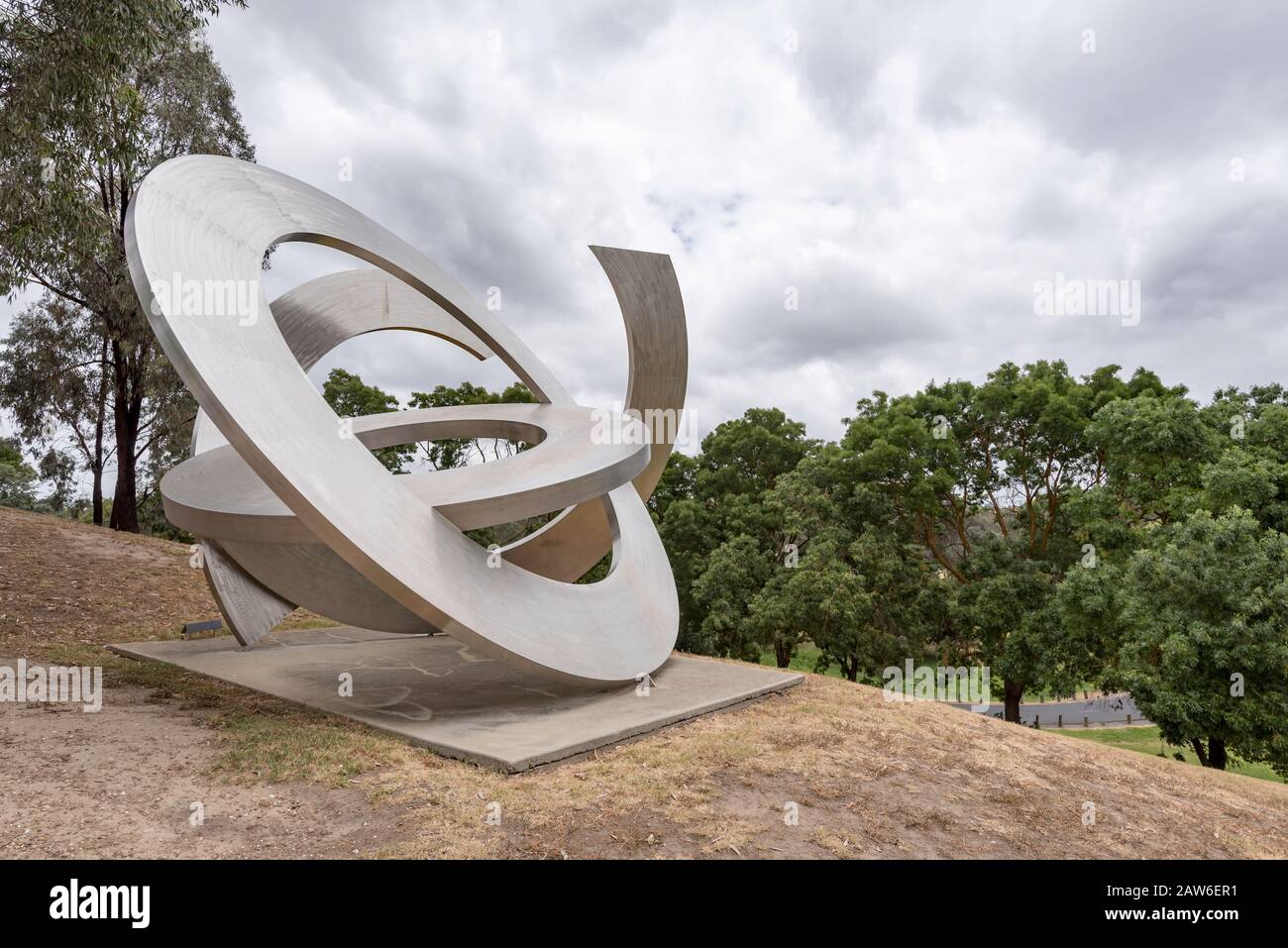 Sculpture, Rings of Saturn at the Heide Museum of Modern Art in ...
