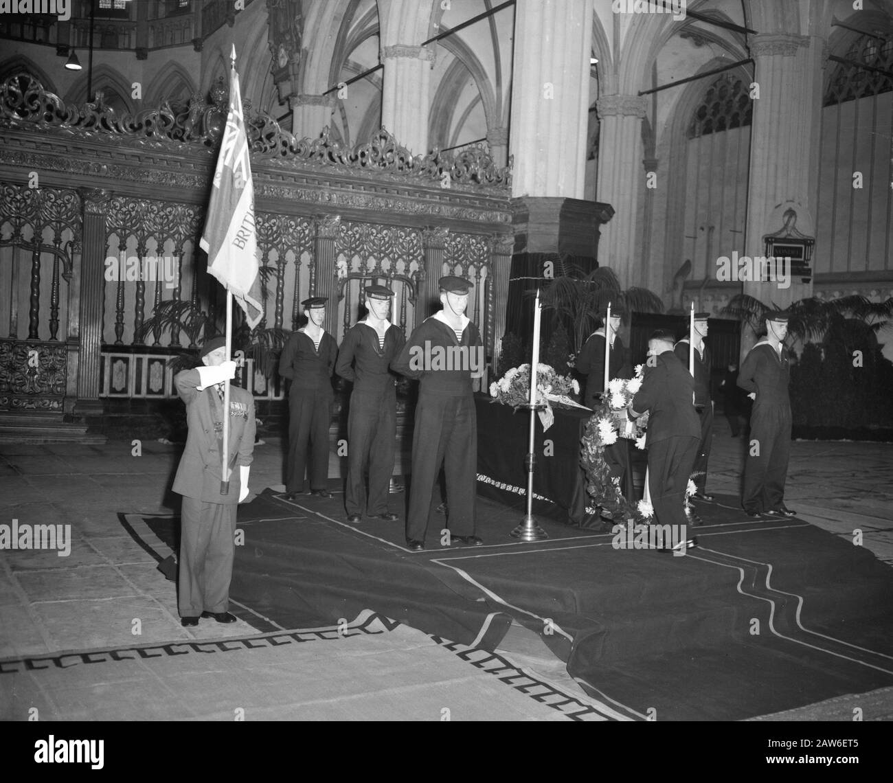 Commemoration of the War Committee in the Nieuwe Kerk in Amsterdam ...