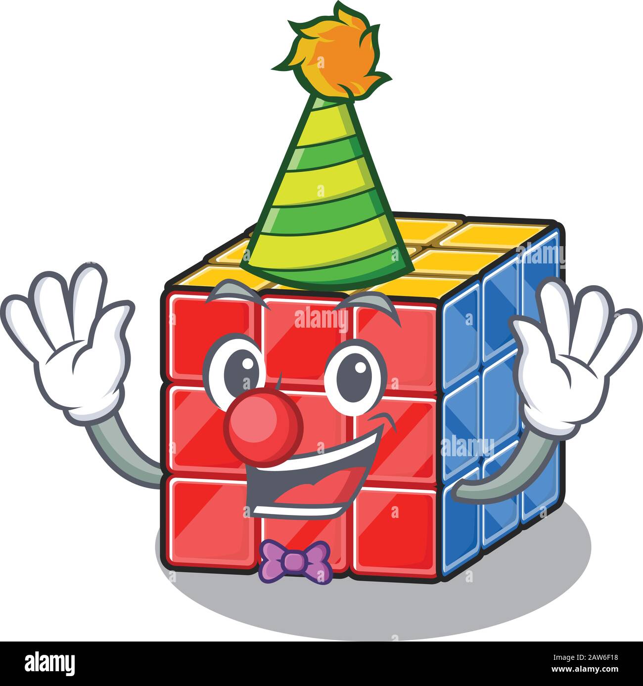 Rubic cube cartoon Stock Vector Images - Alamy