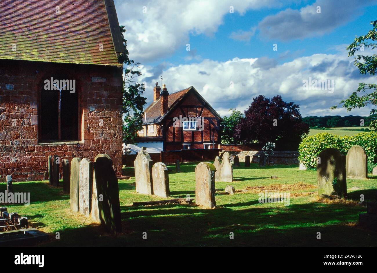 church cemetery maxstoke village warwickshire england uk Stock Photo ...
