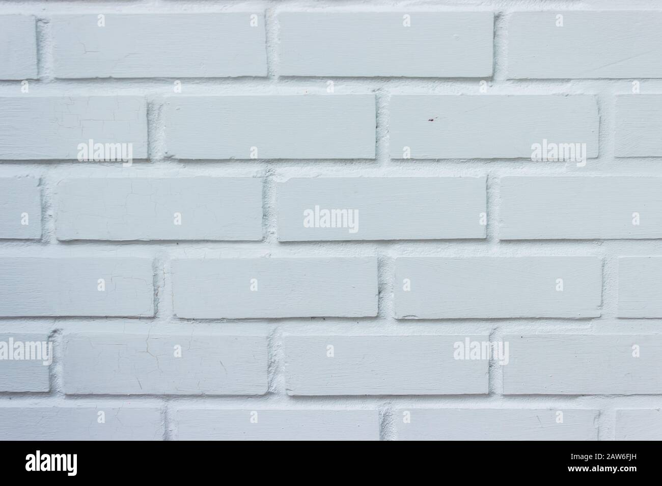 Brick wall clean white color vintage texture background Stock Photo - Alamy