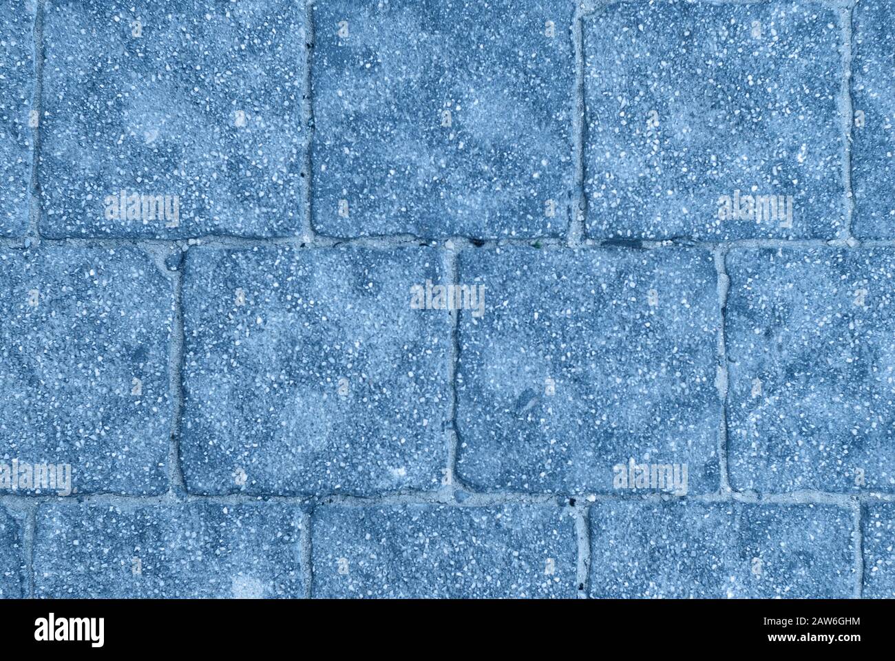 Trend blue color 2020, stone wall for design.Trendy color concept of ...