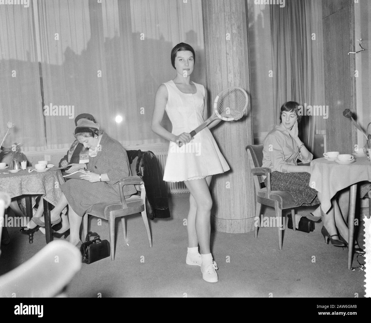 Fashion Show tenniscostuums the famous English designer Teddy Tinling ...