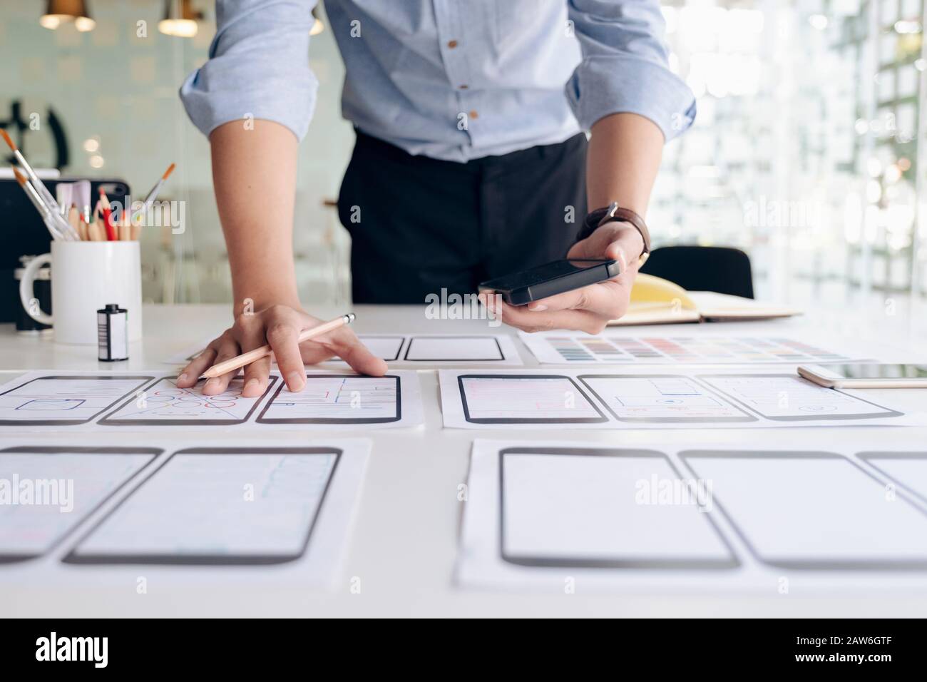 Programmer and UX UI designer working in a software development and coding technologies. Mobile ...