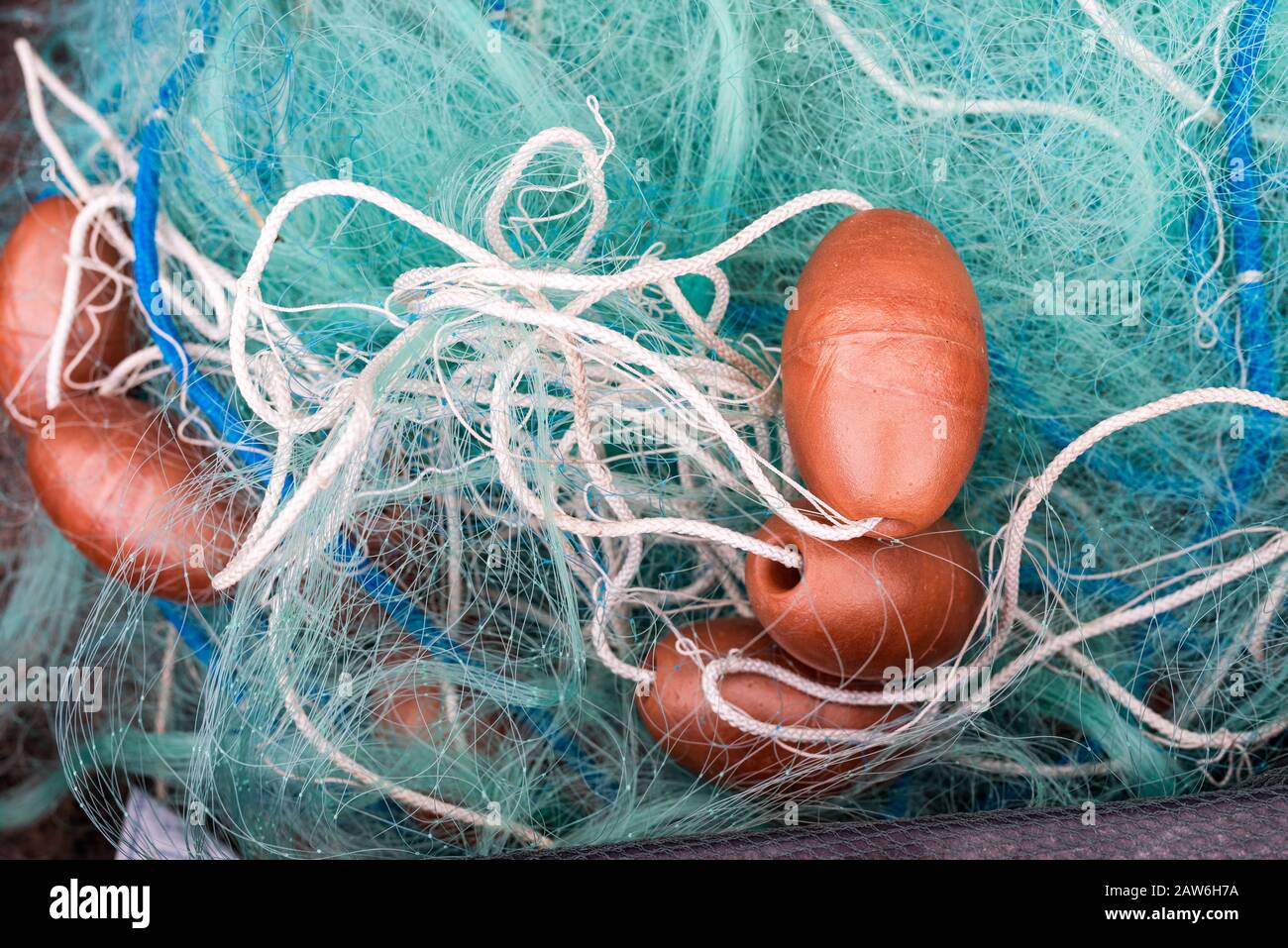 Fishing corks for nets hi-res stock photography and images - Alamy