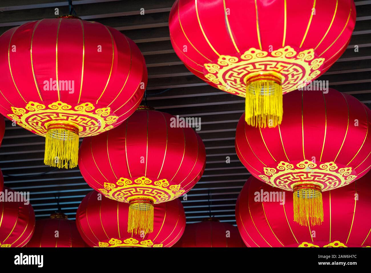Big Red Lanterns High Resolution Stock Photography and Images - Alamy