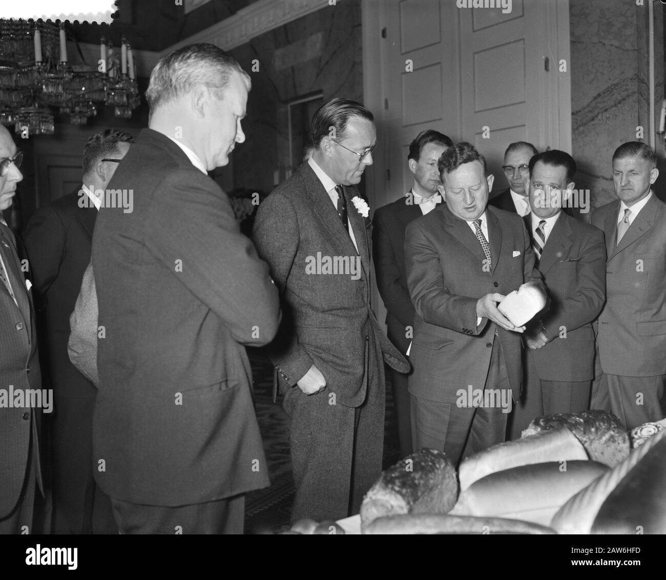 Prince Bernhard received a Father Abraham Zwolle baker students ...