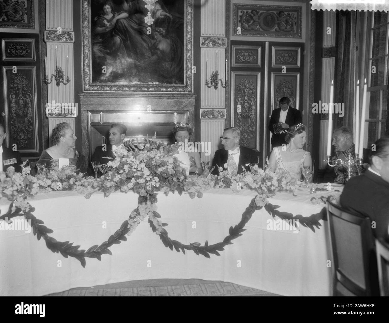 State Visit of Mohammad Reza Pahlavi, the Shah of Persia to Netherlands ...