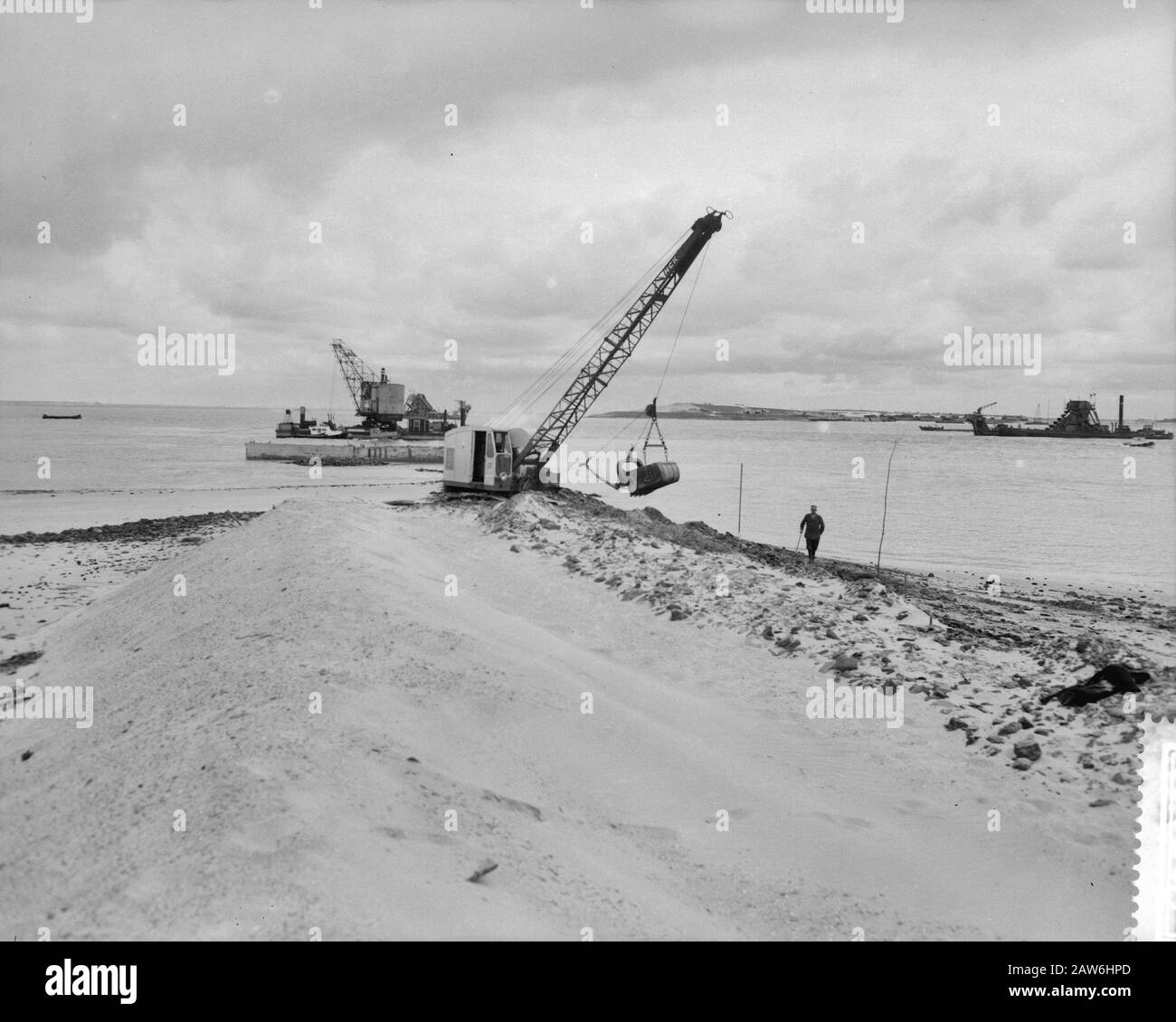 Work on the Delta Works Date: May 28, 1959 Keywords: engineering Stock ...