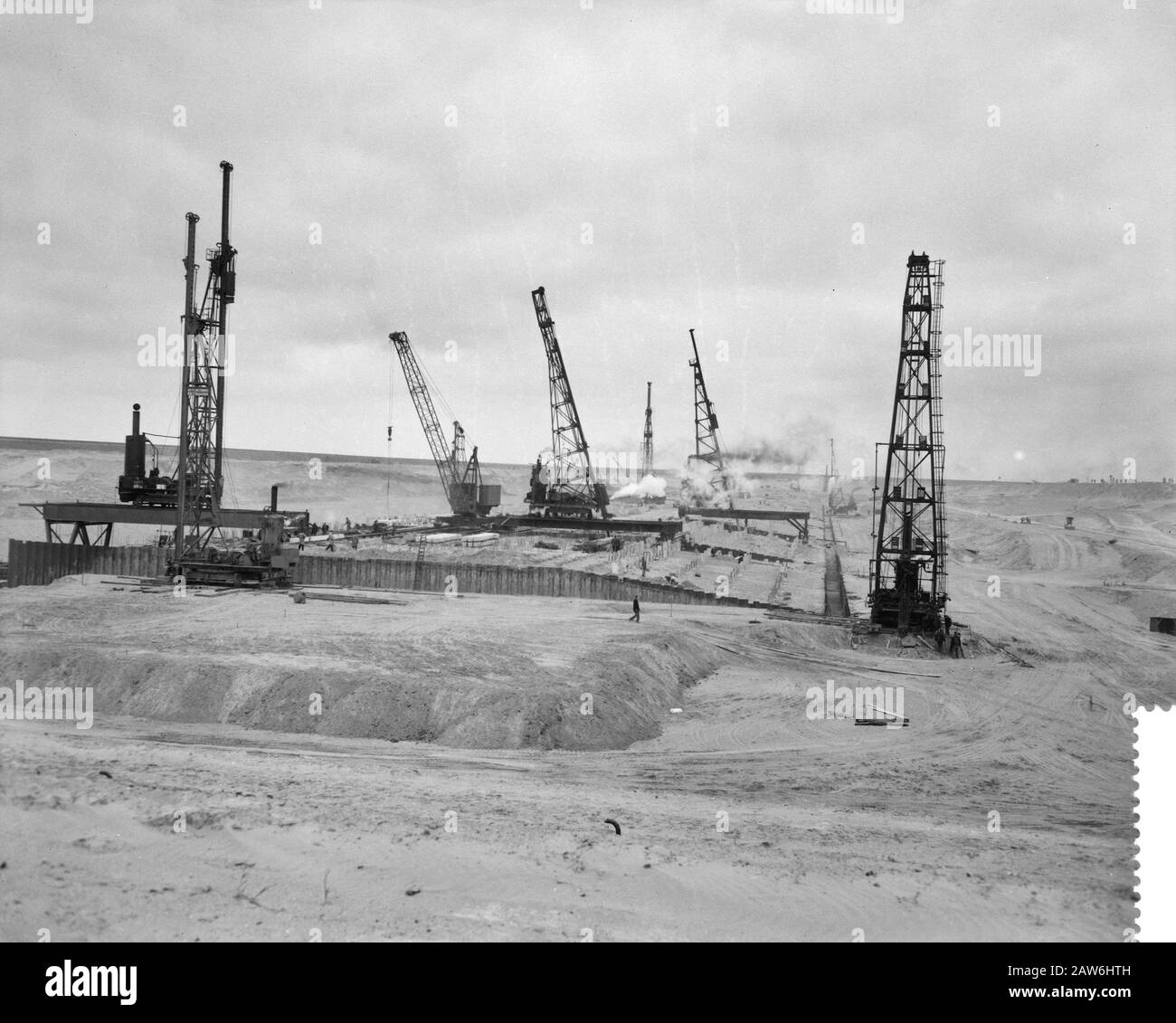 Work on the Delta Works Date: May 28, 1959 Keywords: engineering Stock ...