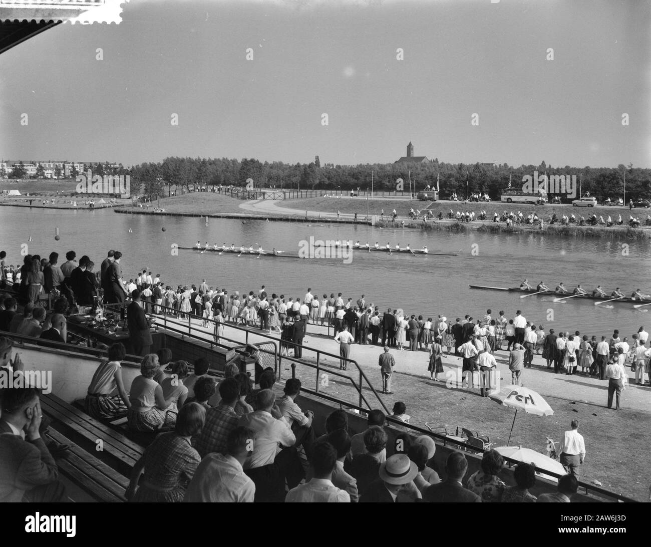 Dutch rowing championships Bosbaan, finish think (old) Date: July 5 ...