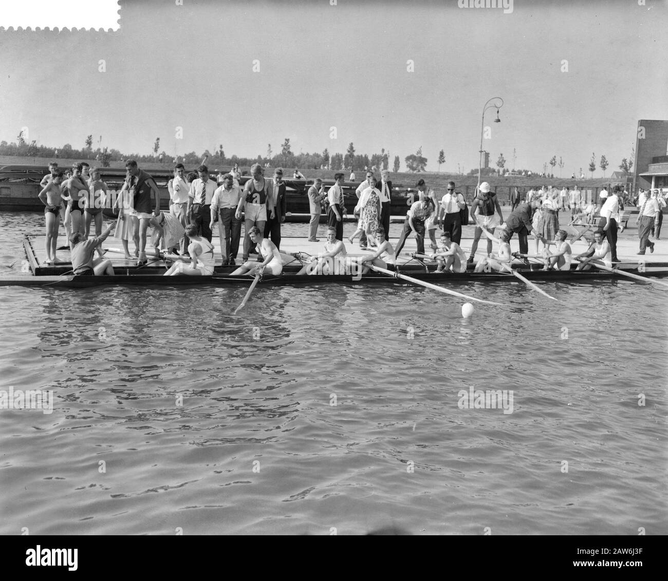 Dutch rowing championships Bosbaan, honoring Aegir Date: July 5, 1959 ...