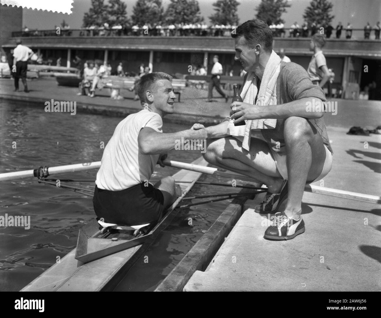 Dutch rowing championships Bosbaan, right Redele left Wezenbeek Date ...