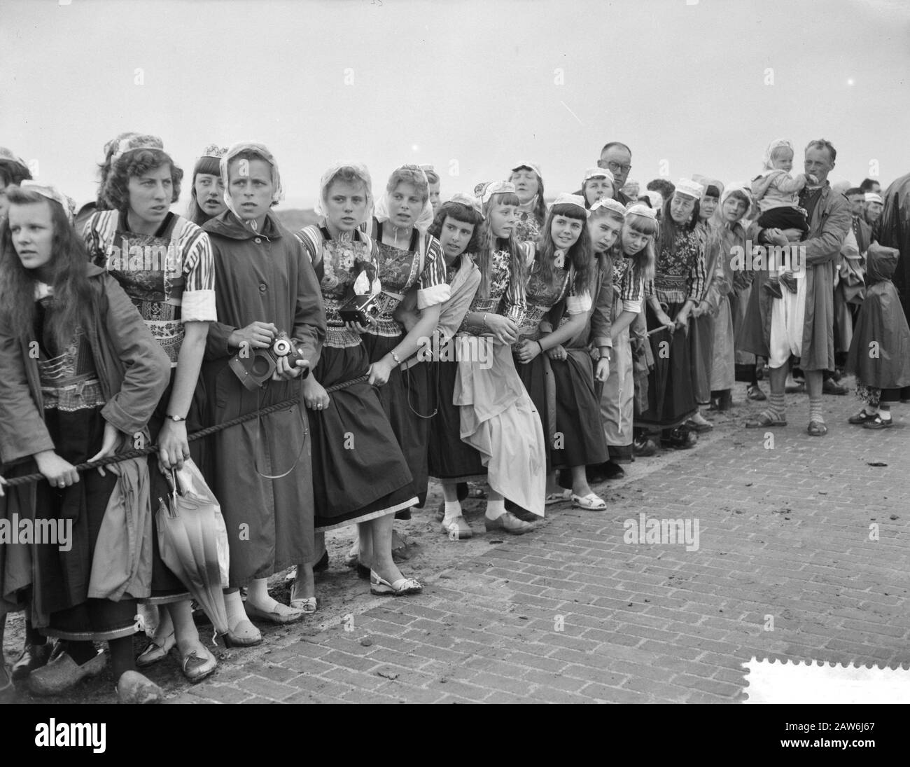 Open road to the former island of Marken and the mainland, the Marker ...