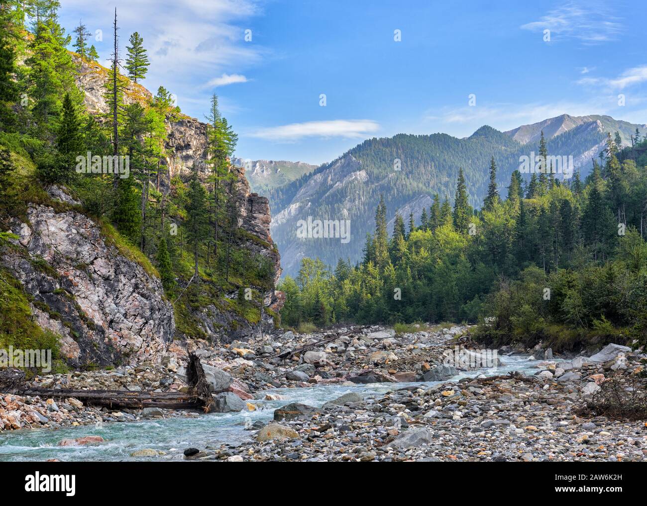 Pebbles in stream hi-res stock photography and images - Alamy