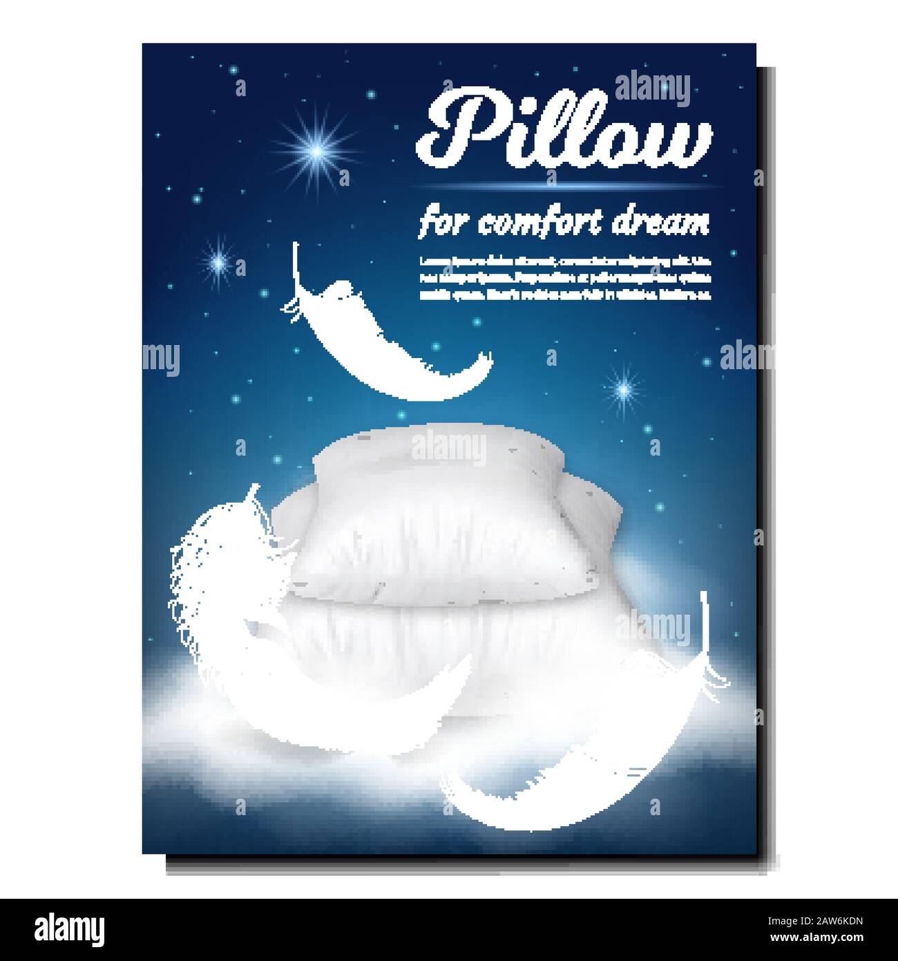 Pillow comfort dream advertising hi-res stock photography and images ...