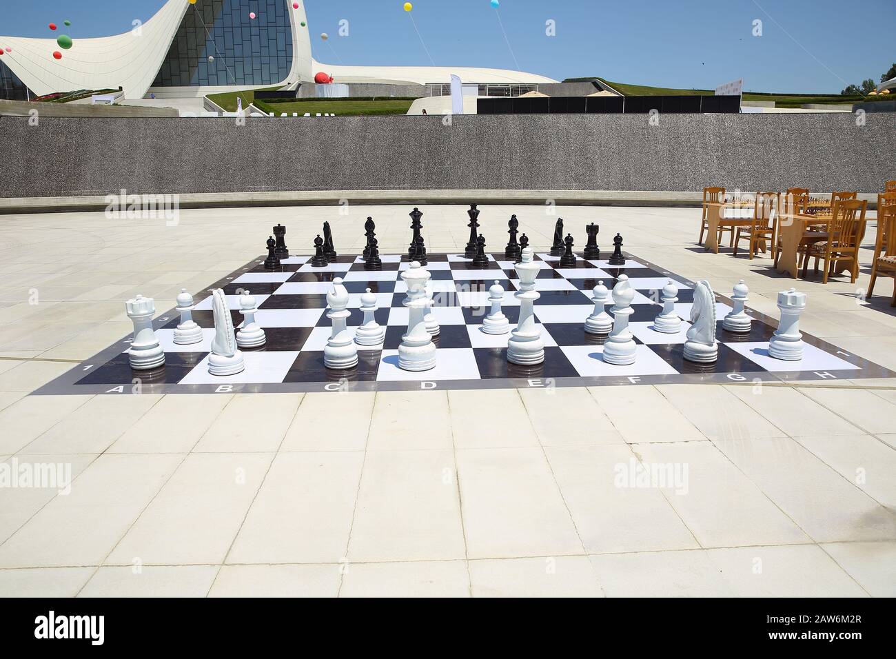 Texture, background. Background. BIG chess in the park. Large chess ...