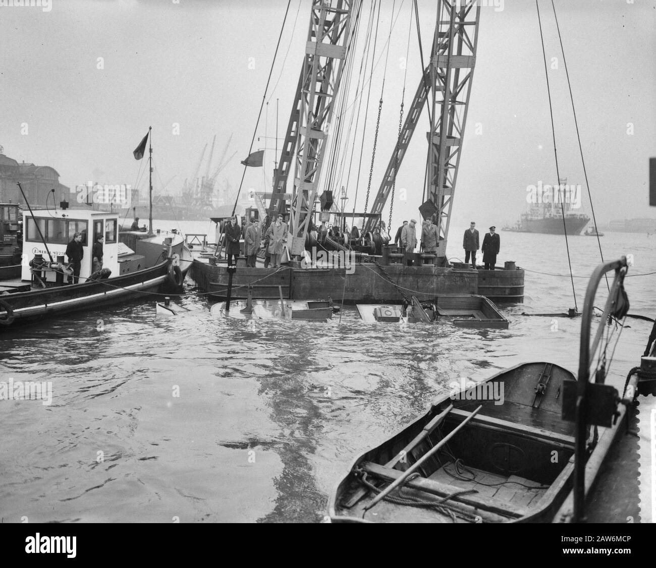 1959 tugboat Black and White Stock Photos & Images - Alamy