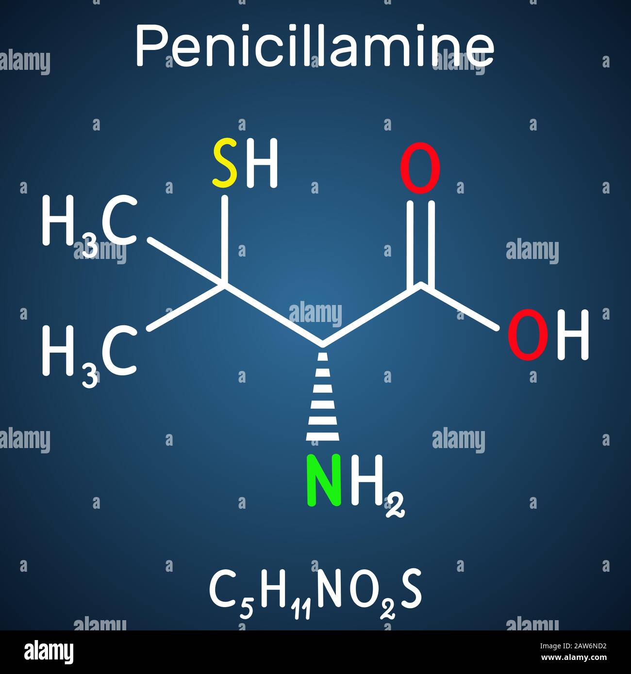Penicillamin Stock Vector Images - Alamy