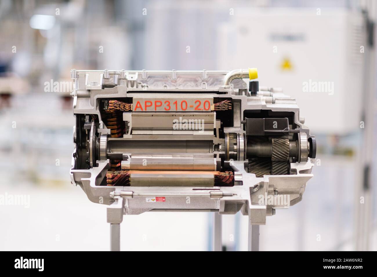 Brunswick, Germany. 24th Jan, 2020. A model of an APP 310 electric ...