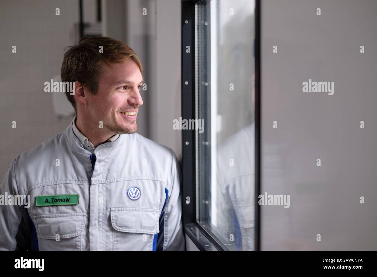 Brunswick, Germany. 24th Jan, 2020. Alex Tornow, who holds a doctorate ...