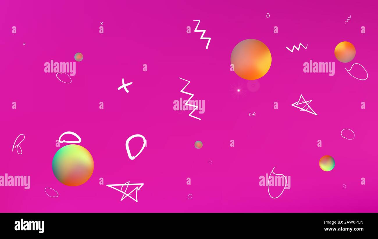 Breezy space fantasy. Liquid colorific illustration idea. Background ...