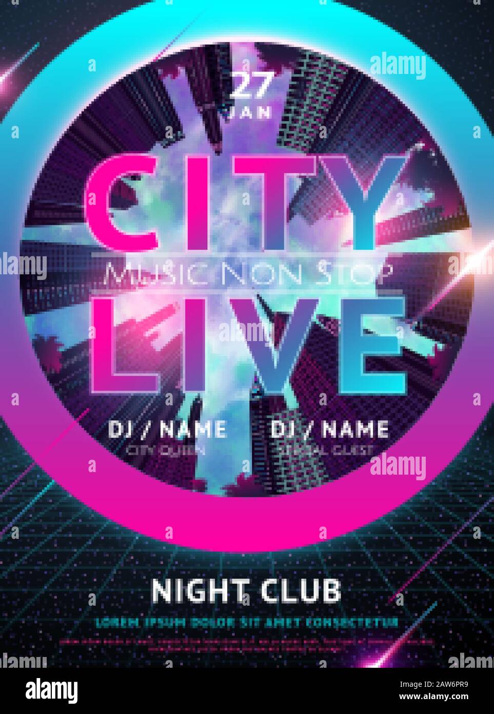 Nightclub Poster Design