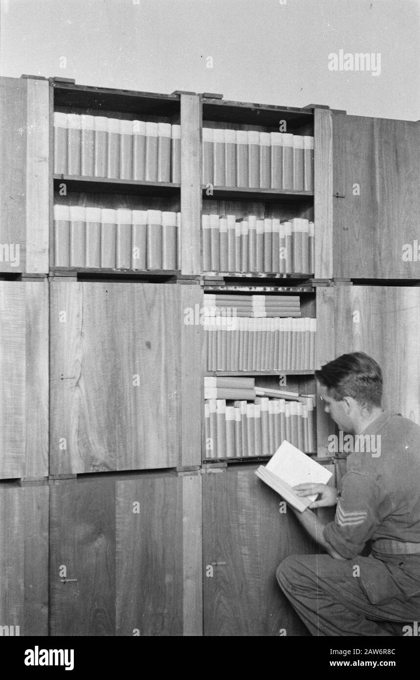 Library U Brigade, called the Brick Boxes with books Date: November ...