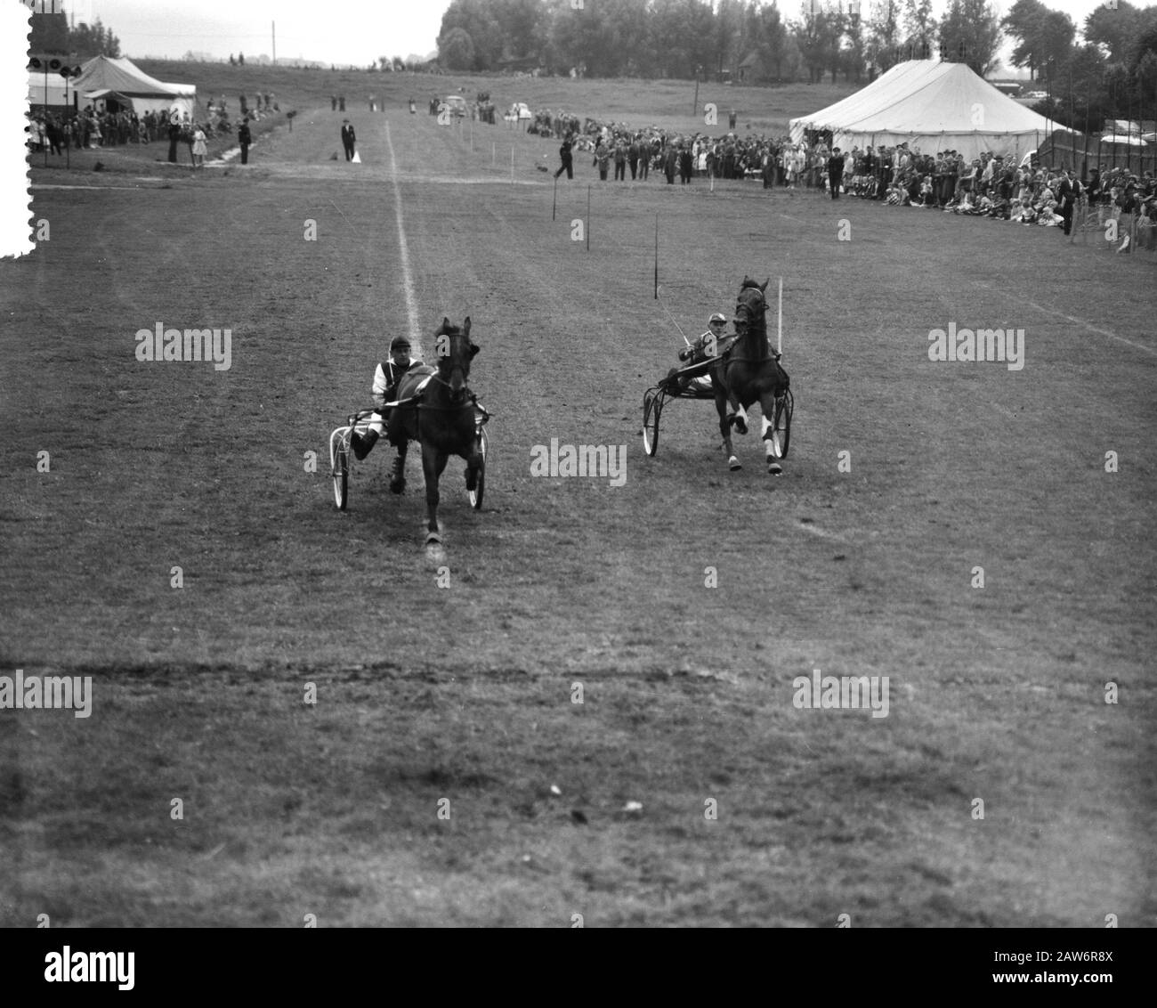 National short track trotting Black and White Stock Photos & Images - Alamy