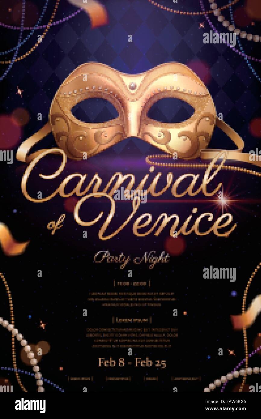 Venice carnival Stock Vector Images - Alamy