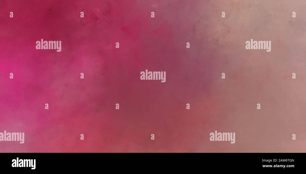 abstract painted artistic aged horizontal background with moderate red ...