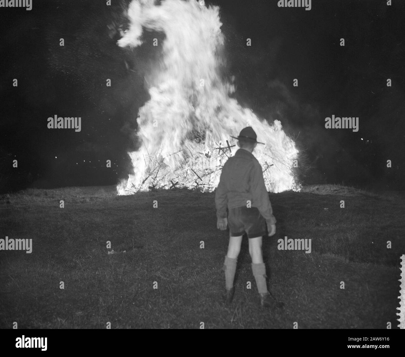 Festive burning Black and White Stock Photos & Images - Alamy