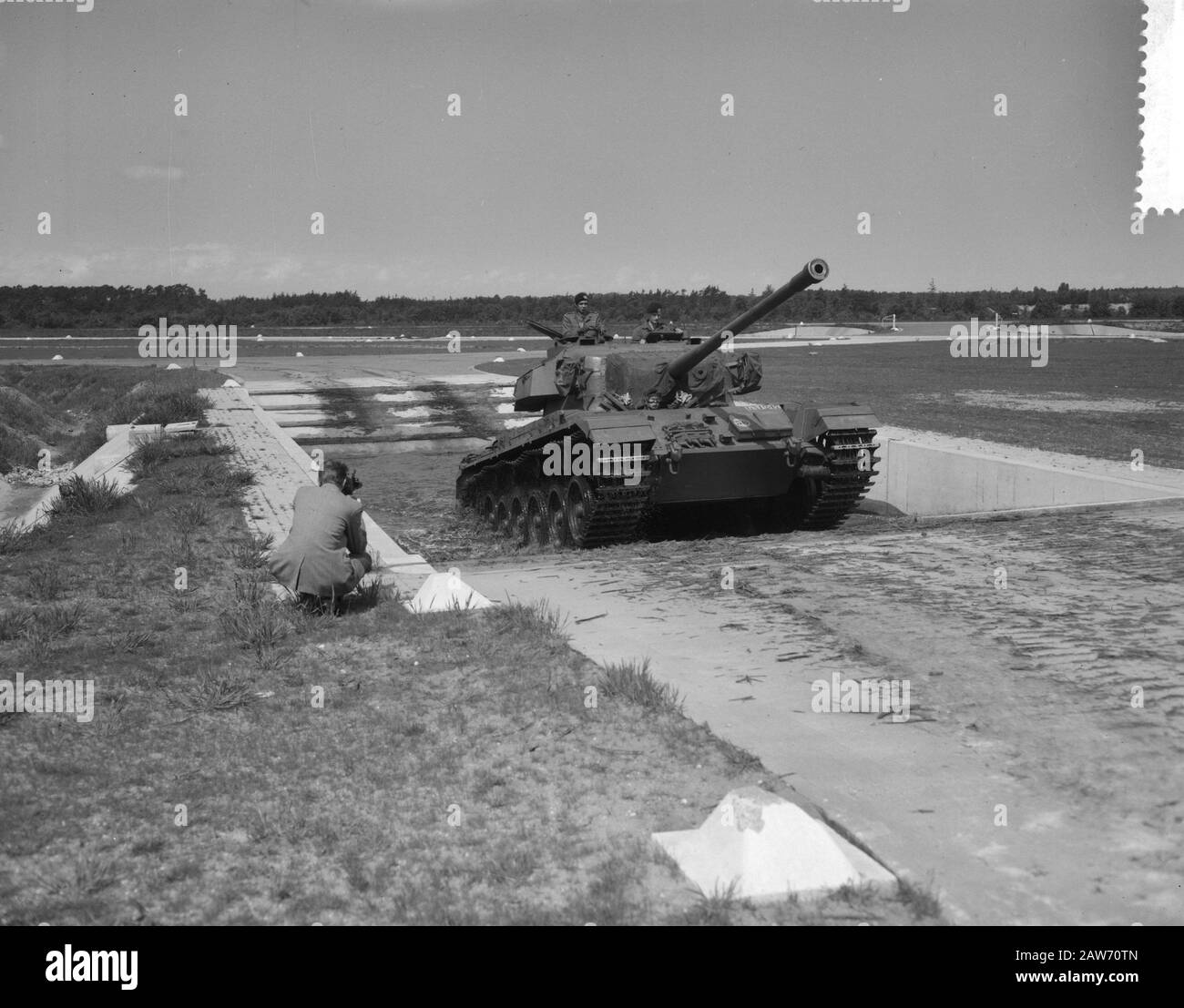 Training tank drivers in Amersfoort Date: May 17, 1961 Location ...