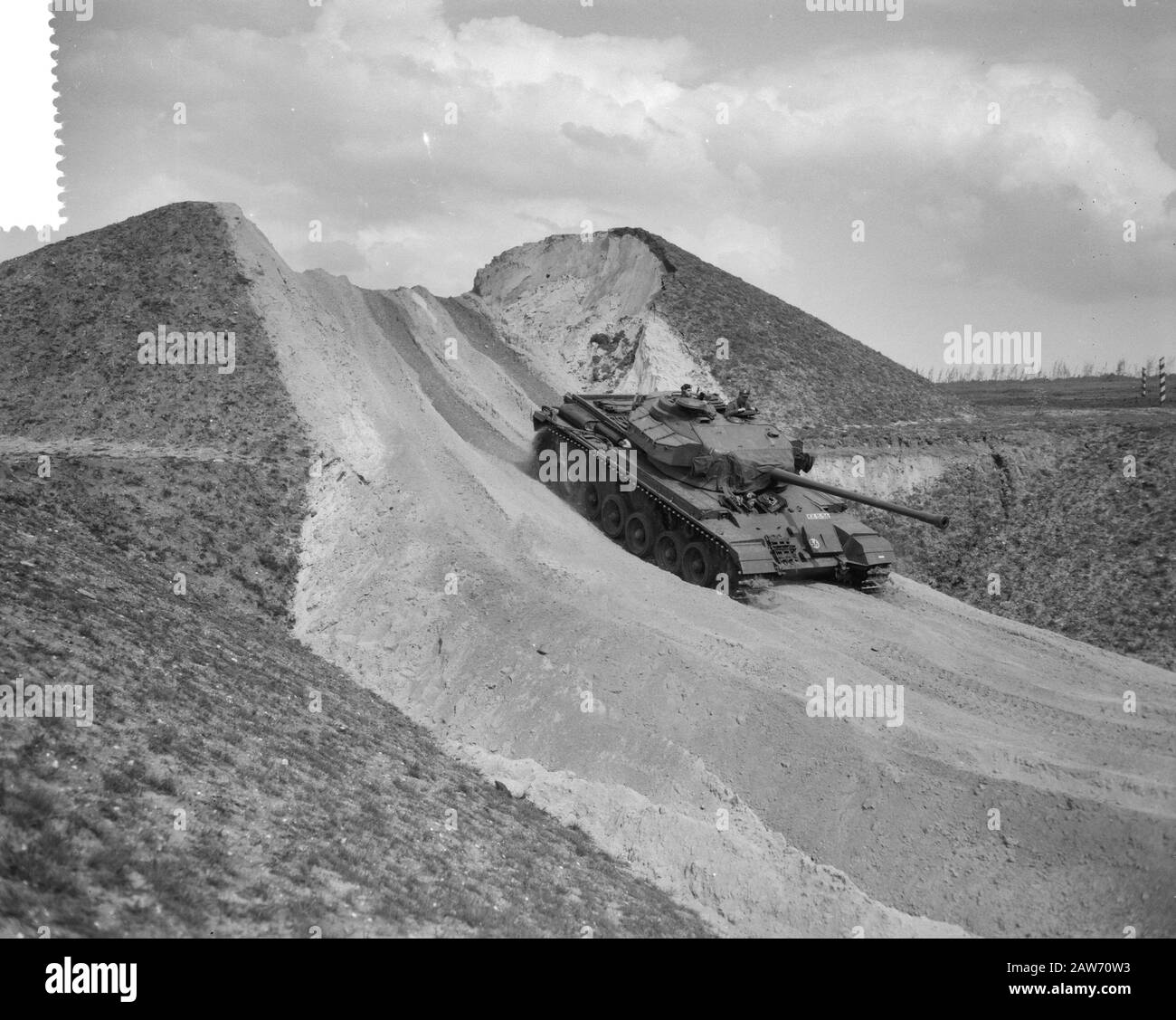 Training tank drivers Black and White Stock Photos & Images - Alamy