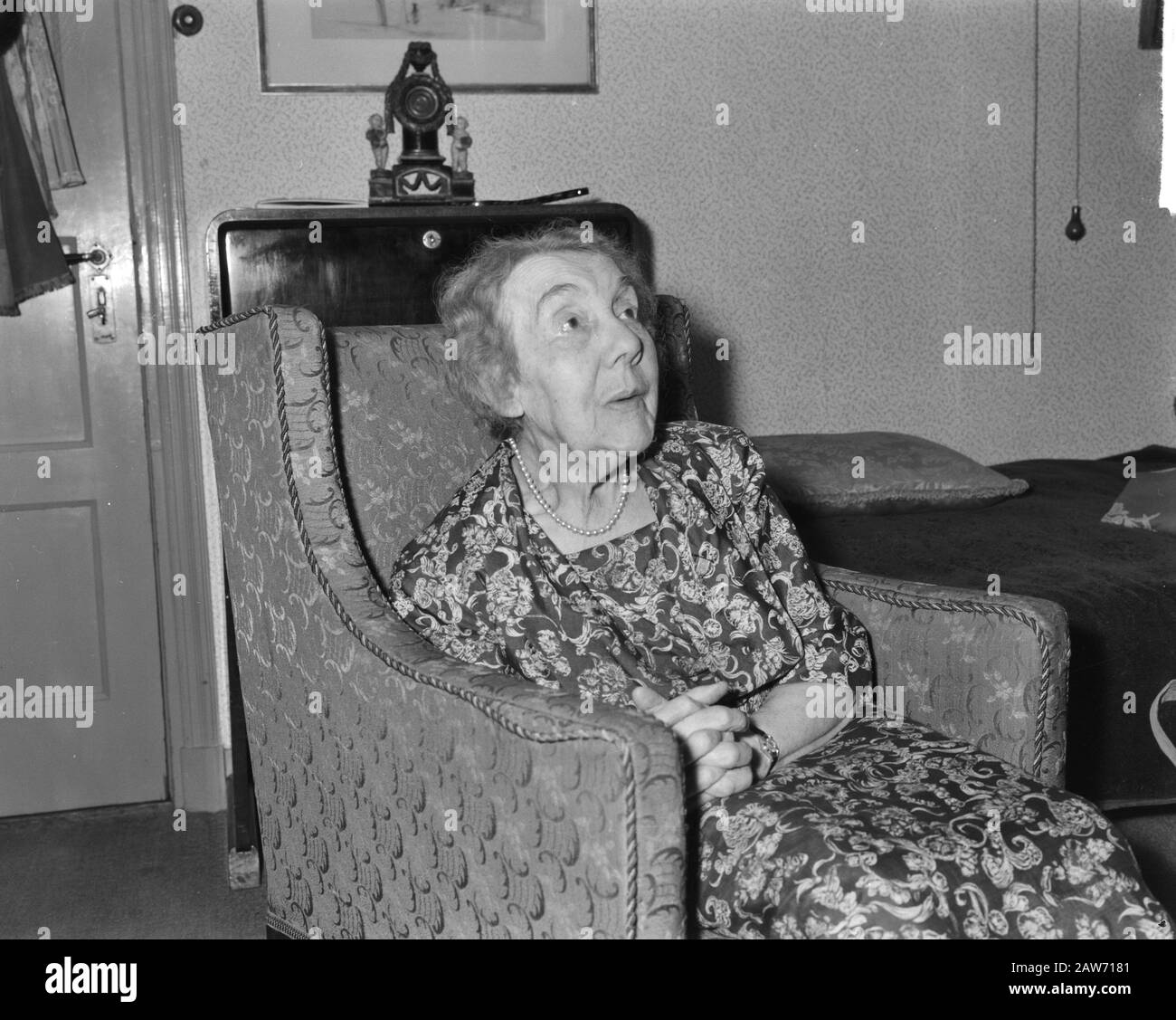 Portrait of Coba Ritsema Date: June 20, 1961 Name of Person: Coba ...