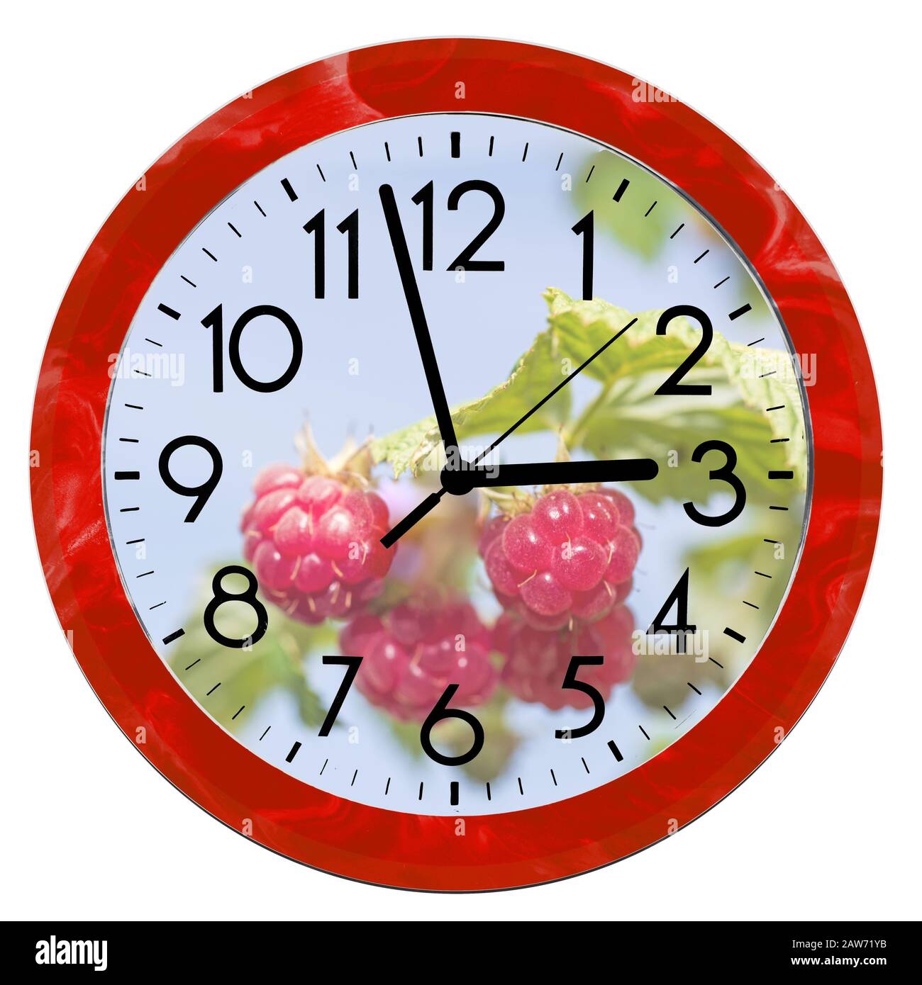 Daylight Saving Time (DST). Wall Clock going to summer time (+1). Turn ...