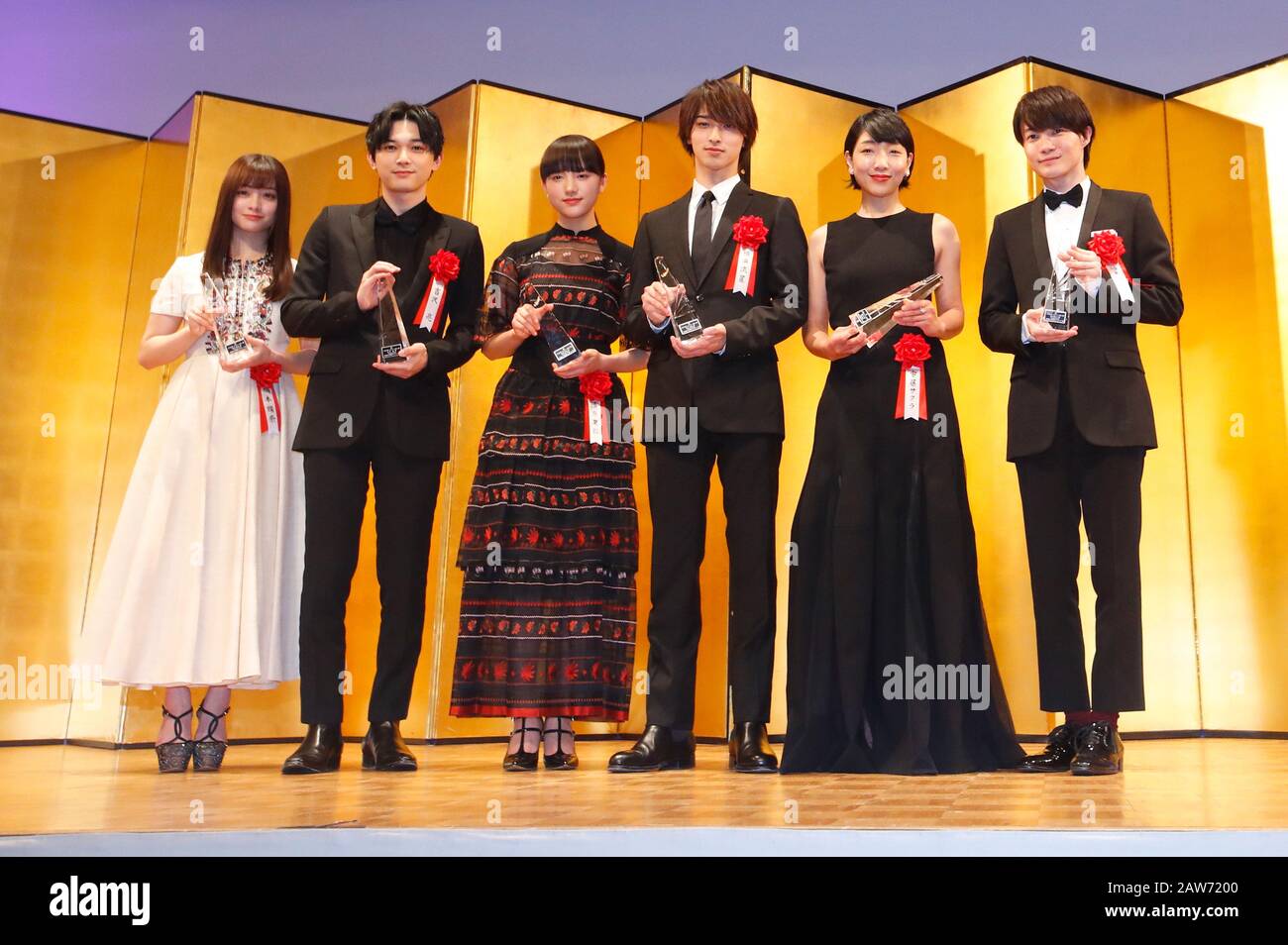 (L-R) Kanna Hashimoto, Ryo Yoshizawa, Kaya Kiyohara, Ryusei Yokohama ...