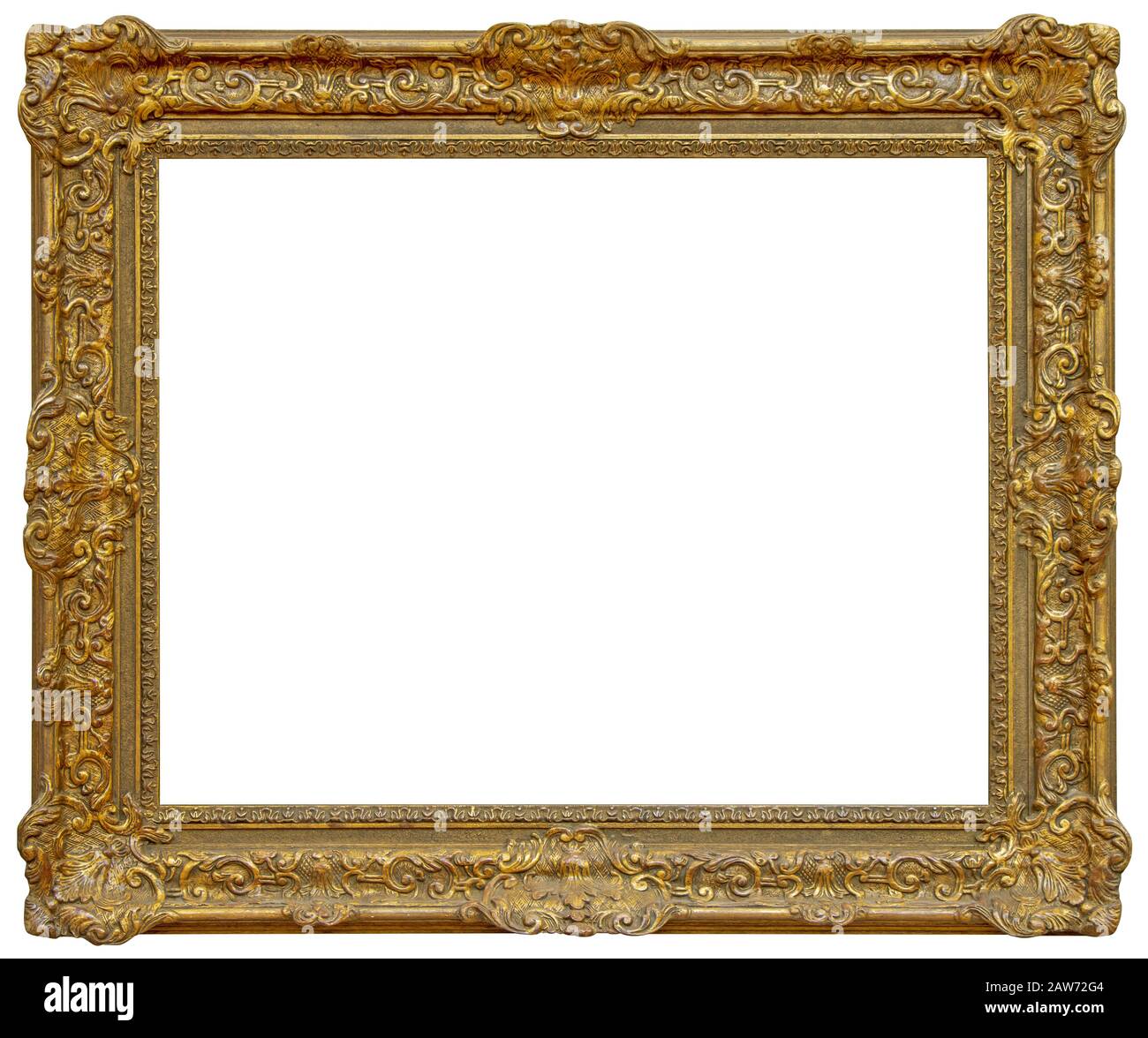 Ornate Gold Frame Rectangle