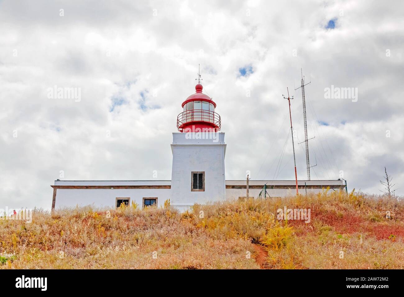 Lighthouse Ponta do Pargo, Madeira, Portugal Stock Photo - Alamy