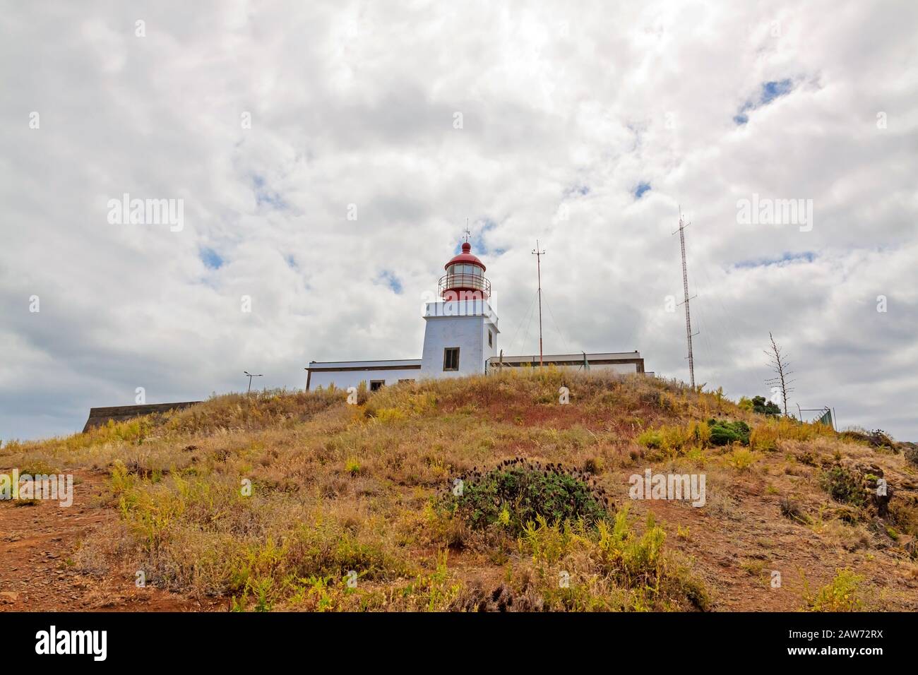 Lighthouse Ponta do Pargo, Madeira, Portugal Stock Photo - Alamy