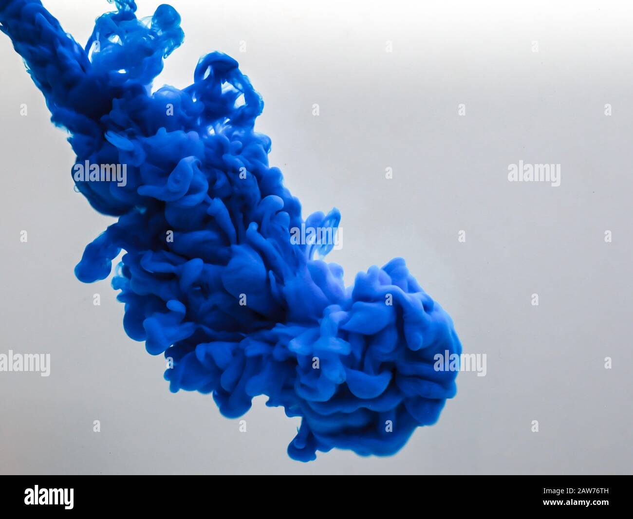 Ink in Water Stock Photo - Alamy