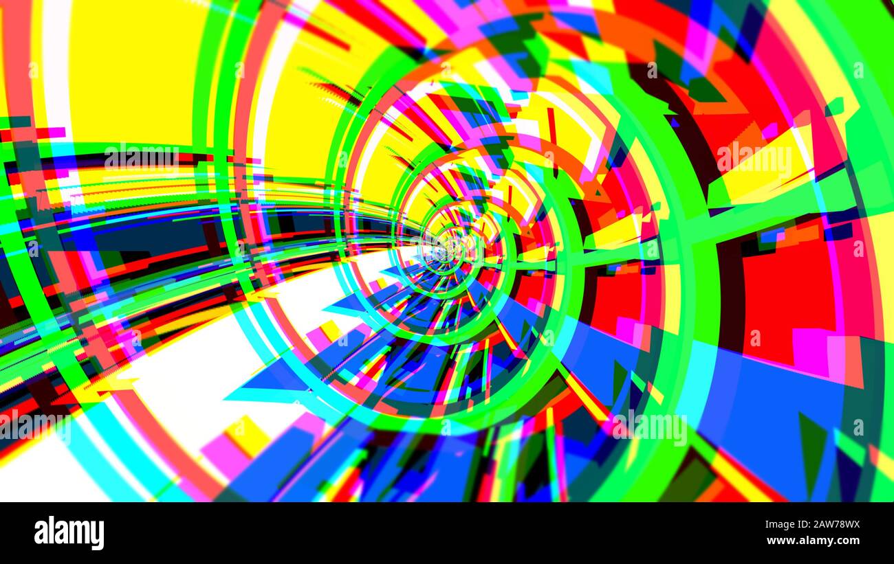 Amazing 3d illustration of a cheery cartoon explosion looking like coil ...