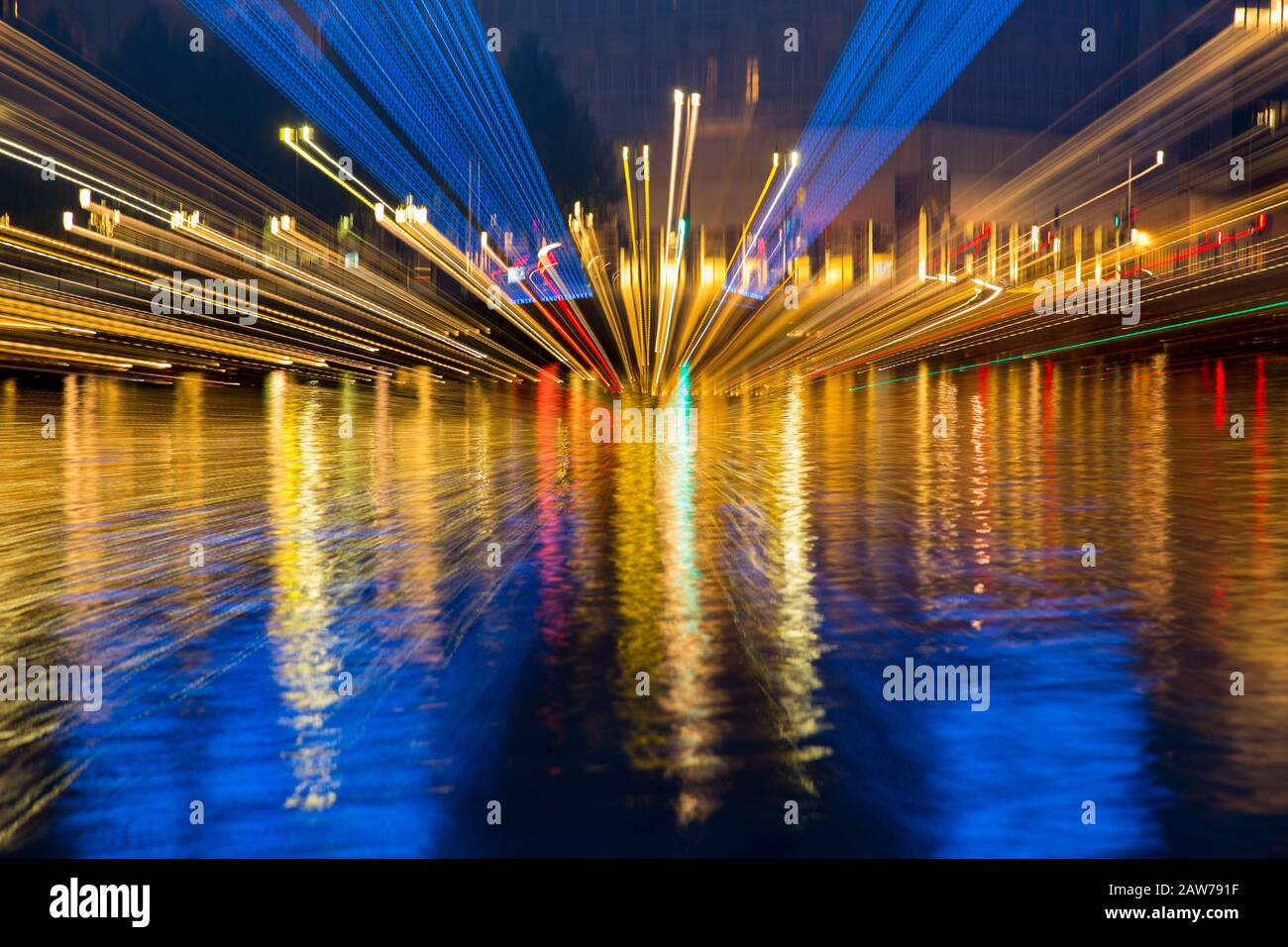 Night motion photography hi-res stock photography and images - Alamy