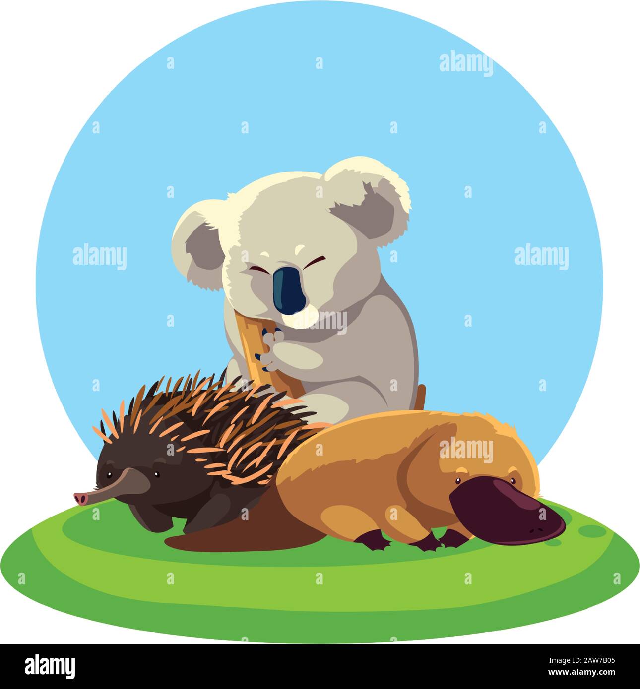 Australian outback animals Cut Out Stock Images & Pictures - Alamy