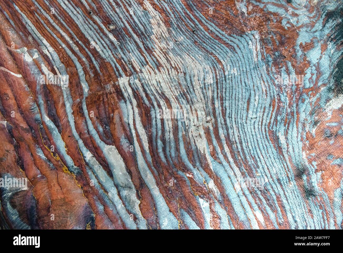 Natural geological sandstone pattern and stripped texture. Petra ...