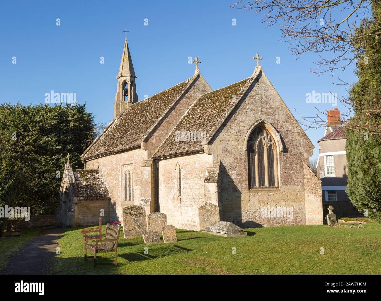 Historic village parish church of Saint James, Stert, Wiltshire ...