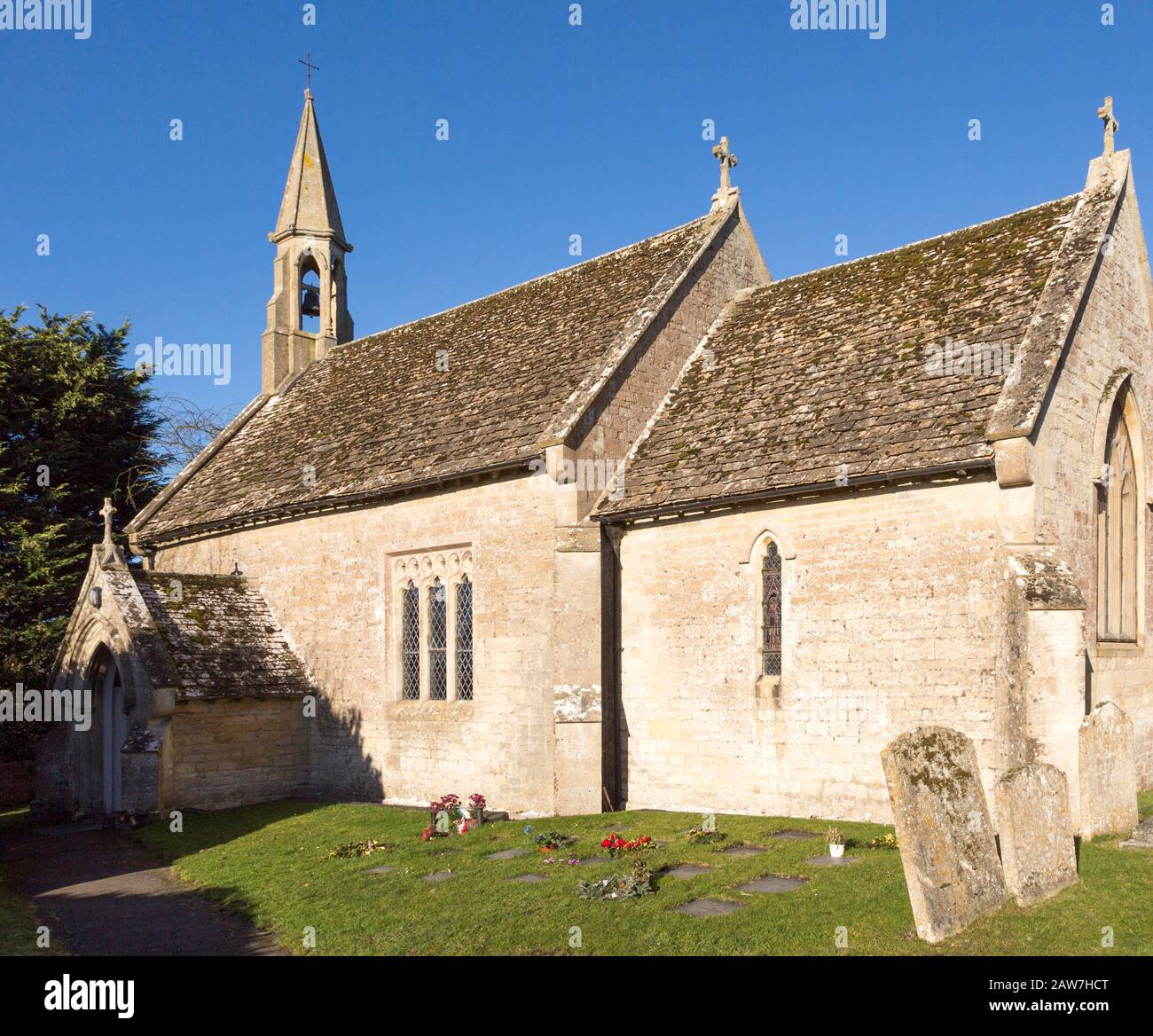 Historic village parish church of Saint James, Stert, Wiltshire ...