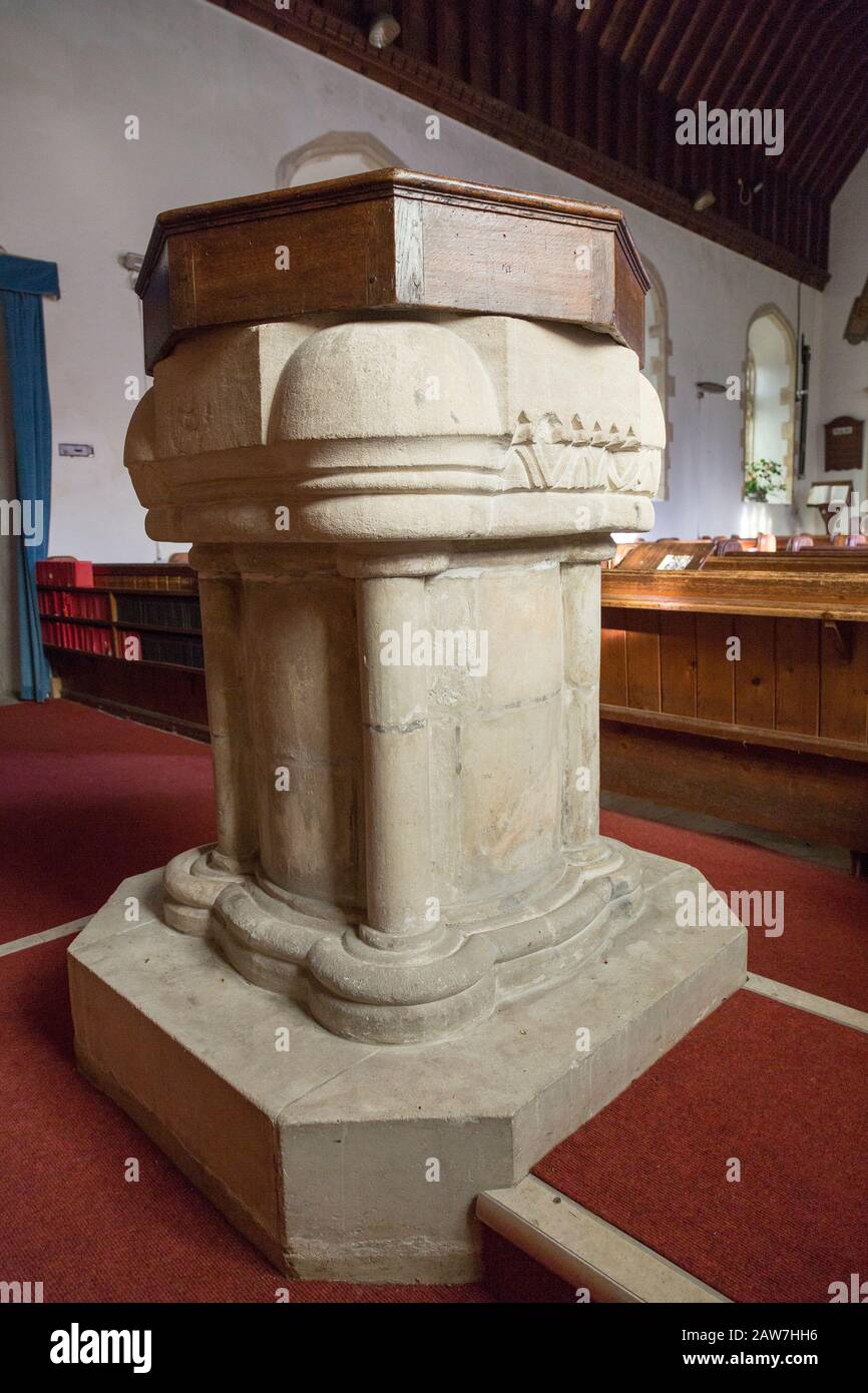 Norman font hi-res stock photography and images - Alamy